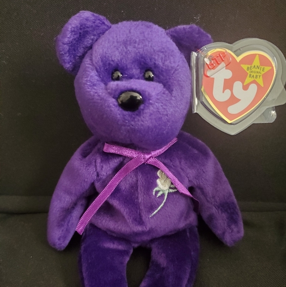 Ty | Other | 997 Ty Beanie Baby Princess Bear Werrors | Poshmark